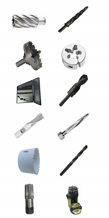 Cutting Tools, Drills, Taps, Reamers Etc. — Red Boar Chain & Fastener ...