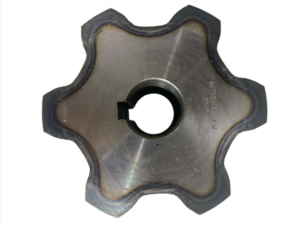 667XB8 Type B Sprocket for Spreader Chains 667X and 667XH - 8 Tooth ...