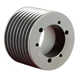 7-3V500SK Seven Groove Heavy Duty QD 3V Sheaves 5.0" O.D. — Red Boar ...