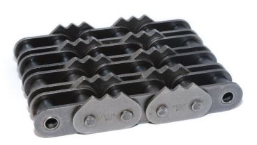 #80-4 Sharp Top Chain 3 Point Every 2nd Pitch x 10ft — Red Boar Chain ...