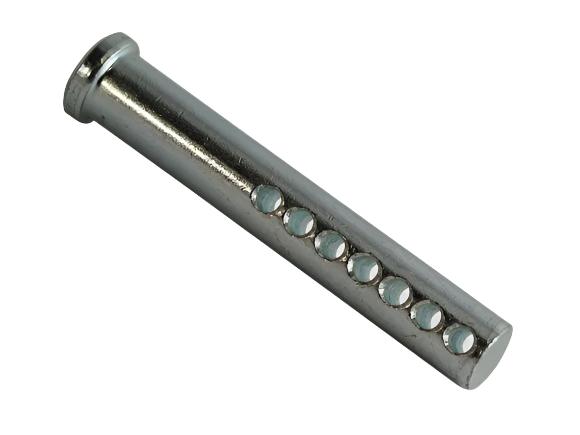 1/2" x 2-1/2" Clevis Pin Universal - Low Carbon Steel - Zinc Clear - 5 ...