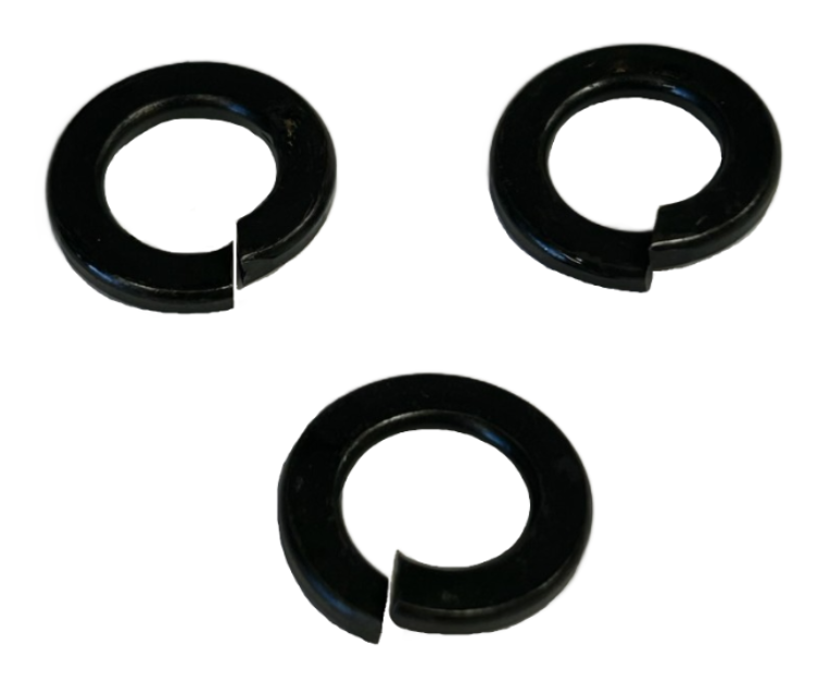 M8 Metric Helical Split Lock Washers Plain Black QTY 1,000 — Red Boar ...