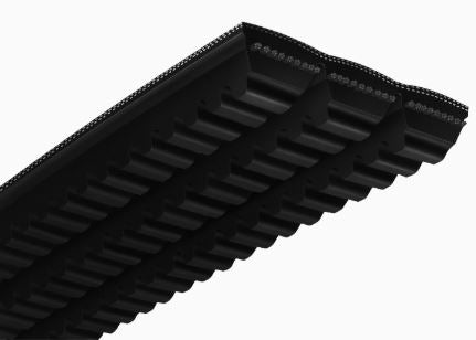 2R-BX67 Raw Edge Cogged V-Belt Banded - 2 Ribs - MBL (USA) Mfg - Type ...
