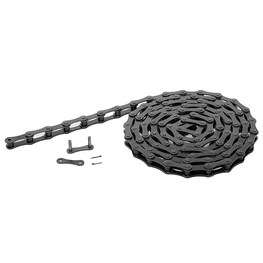A2040 Roller Chain - Extended Pitch Riveted Chain - 10FT Roll with Con ...