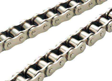 #40 Nickel Plated Riveted Roller Chain - Daido D.I.D Japanese Mfg Chai ...