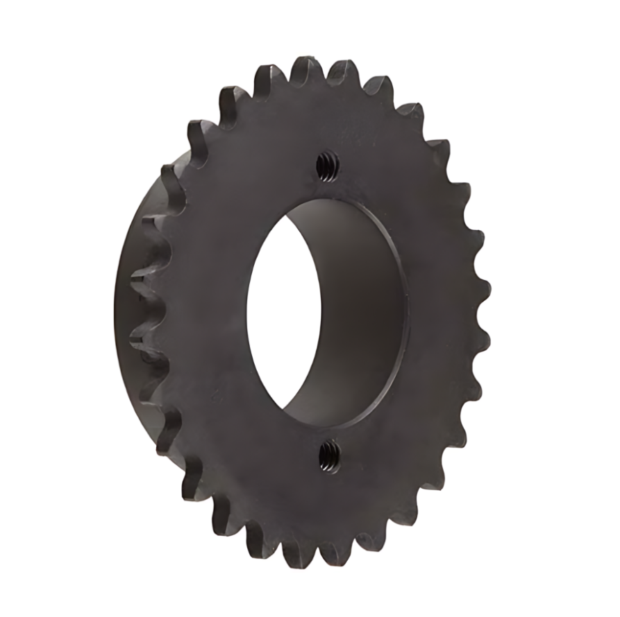 40H16H Split Taper Lock Sprocket for #40 Roller Chain - 16 Tooth — Red ...
