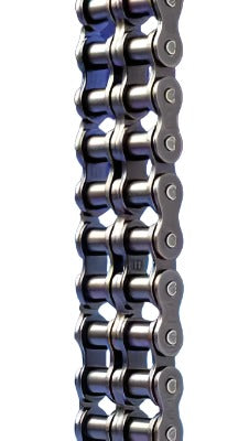 10B-2R Metric Double Strand Roller Chain 10ft Roll — Red Boar Chain ...