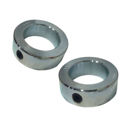 2-1/2" Solid Shaft Collar - Zinc w/ Set Screw — Red Boar Chain ...