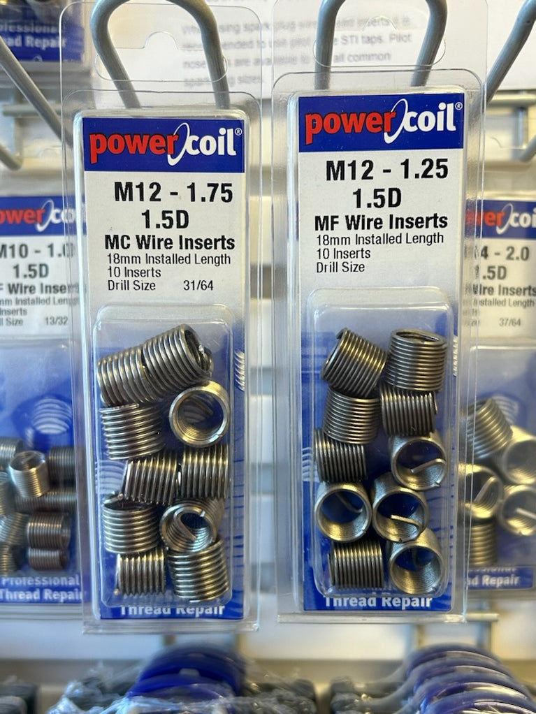 1/2" X 20 UNF PowerCoil Wire Thread Inserts — Red Boar Chain & Fastener ...