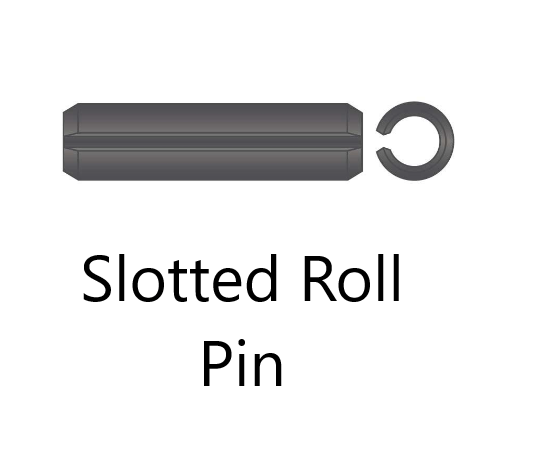 1/8" x 1-1/2" Slotted Roll Pin HCS PL QTY 100 — Red Boar Chain ...