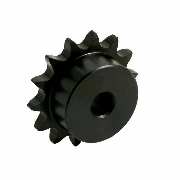 25B14H Type B Sprocket for #25 Roller Chain - 14 Tooth - 1/4" Stock Bo ...